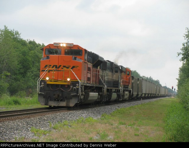 BNSF 9384 Tomah Sub.